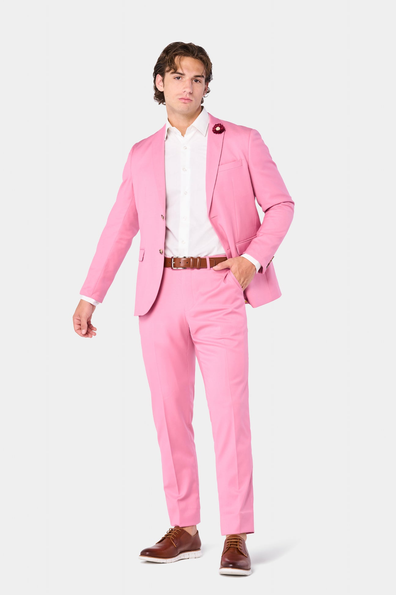 Salmon Pink 2 Button Suit | Suits Starting At $199 | Mensuits.com ...