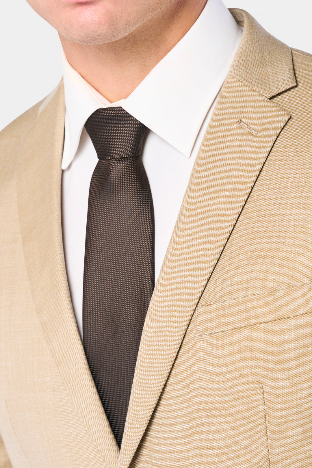 Tan Sharkskin 2 Button Suit | Suits Starting At $199 | Mensuits.com ...