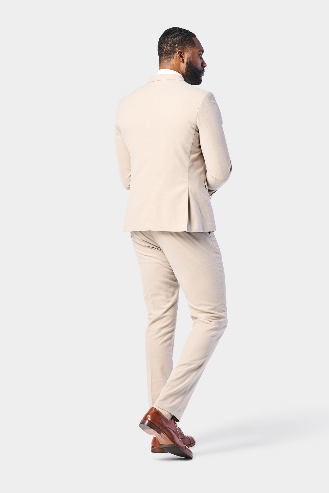 Tan Flannel 3 Piece Suit | Mensuits | Flannel Starting At $249 – MenSuits