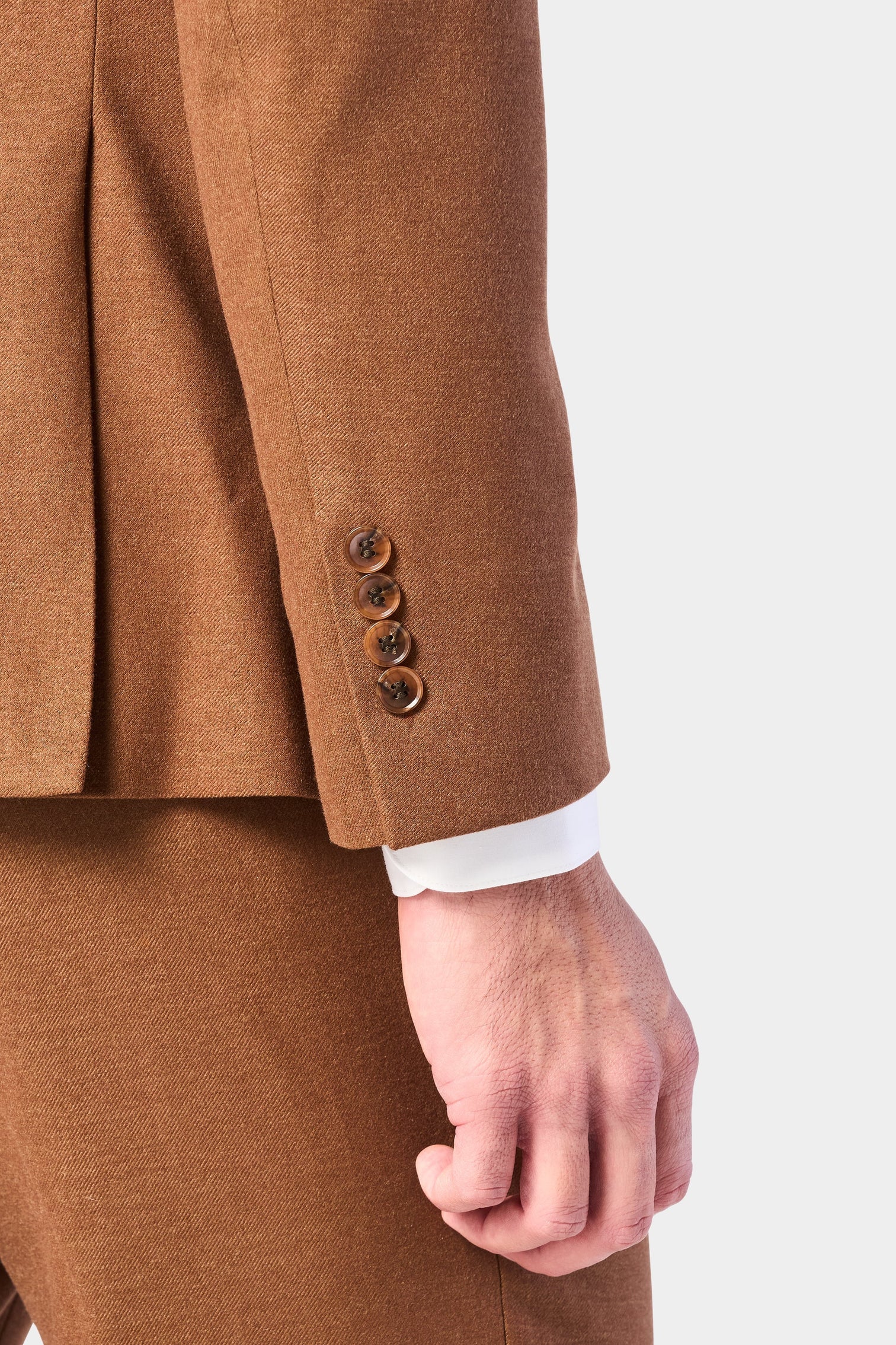 Rust Brown Flannel 3 Piece Suit | Mensuits | Flannel Starting At $249 ...