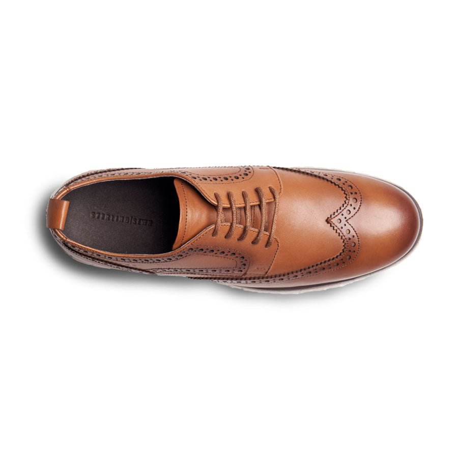 Tan Luxe Wing Tip | MenSuits